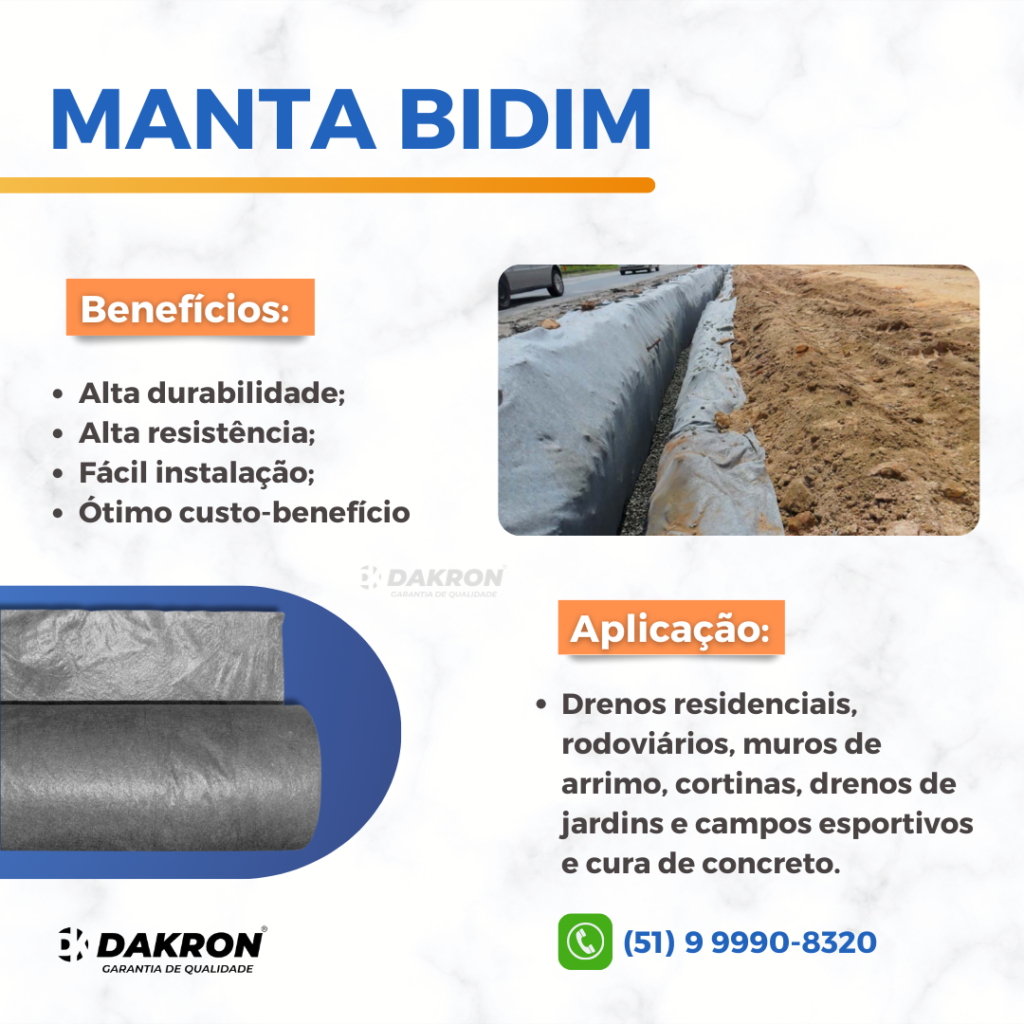 MANTA BIDIM – Hidroasfalto, Impermeabilizantes, Fibras para Concreto ...